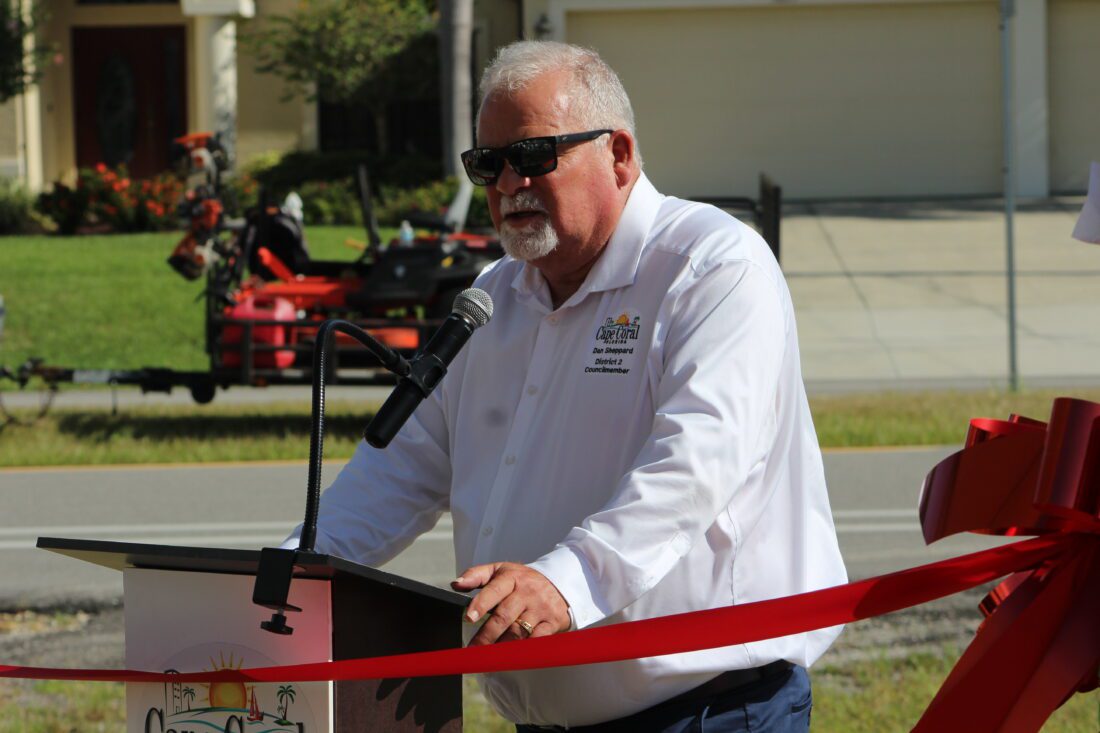 City cuts ribbon for Ceitus Parkway median improvement - Cape Coral Breeze